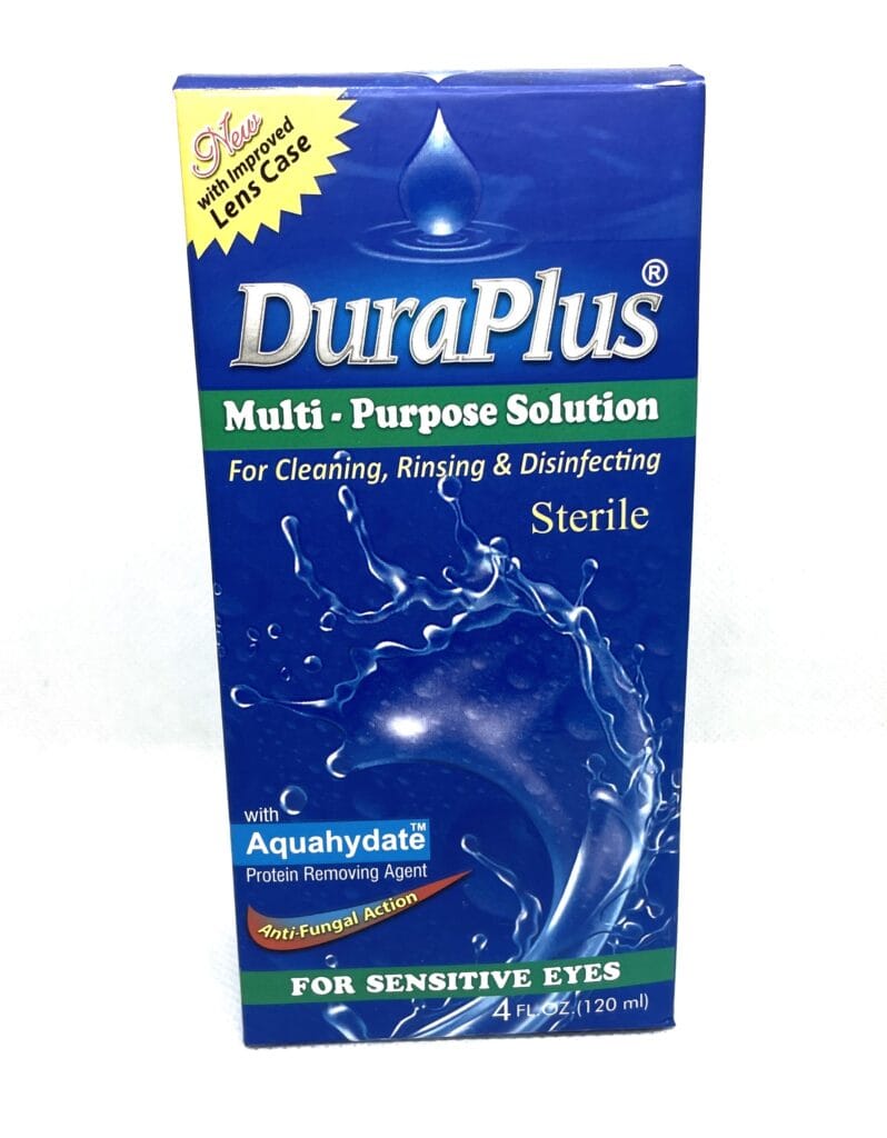 DuraPlus Contact Lenses Solution 120ml – Optical Axis – The Optician ...